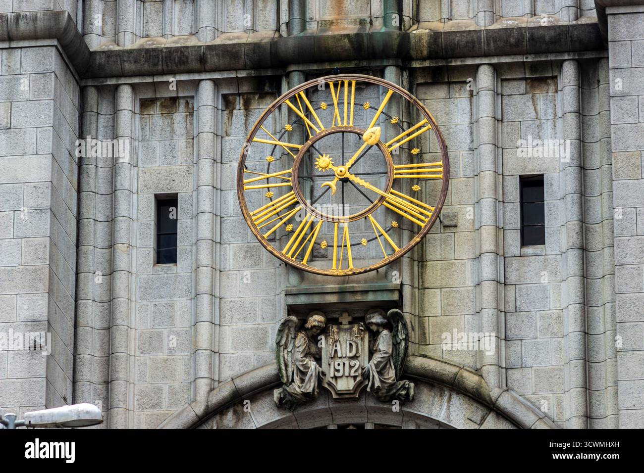 Detail of the Sao Bento Cathedral in downtown Sao Paulo, Brazil ...