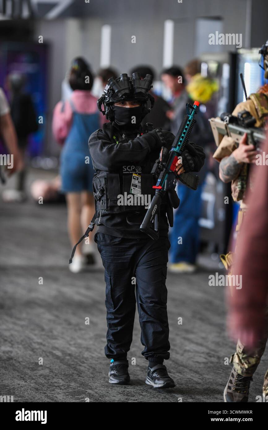 Scp commando costume hi-res stock photography and images - Alamy