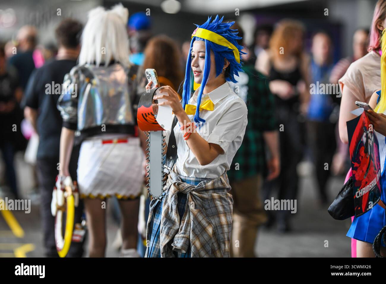 Melbourne, Australia. 11th Oct, 2025. Cosplayer wearing Levy McGarden ...