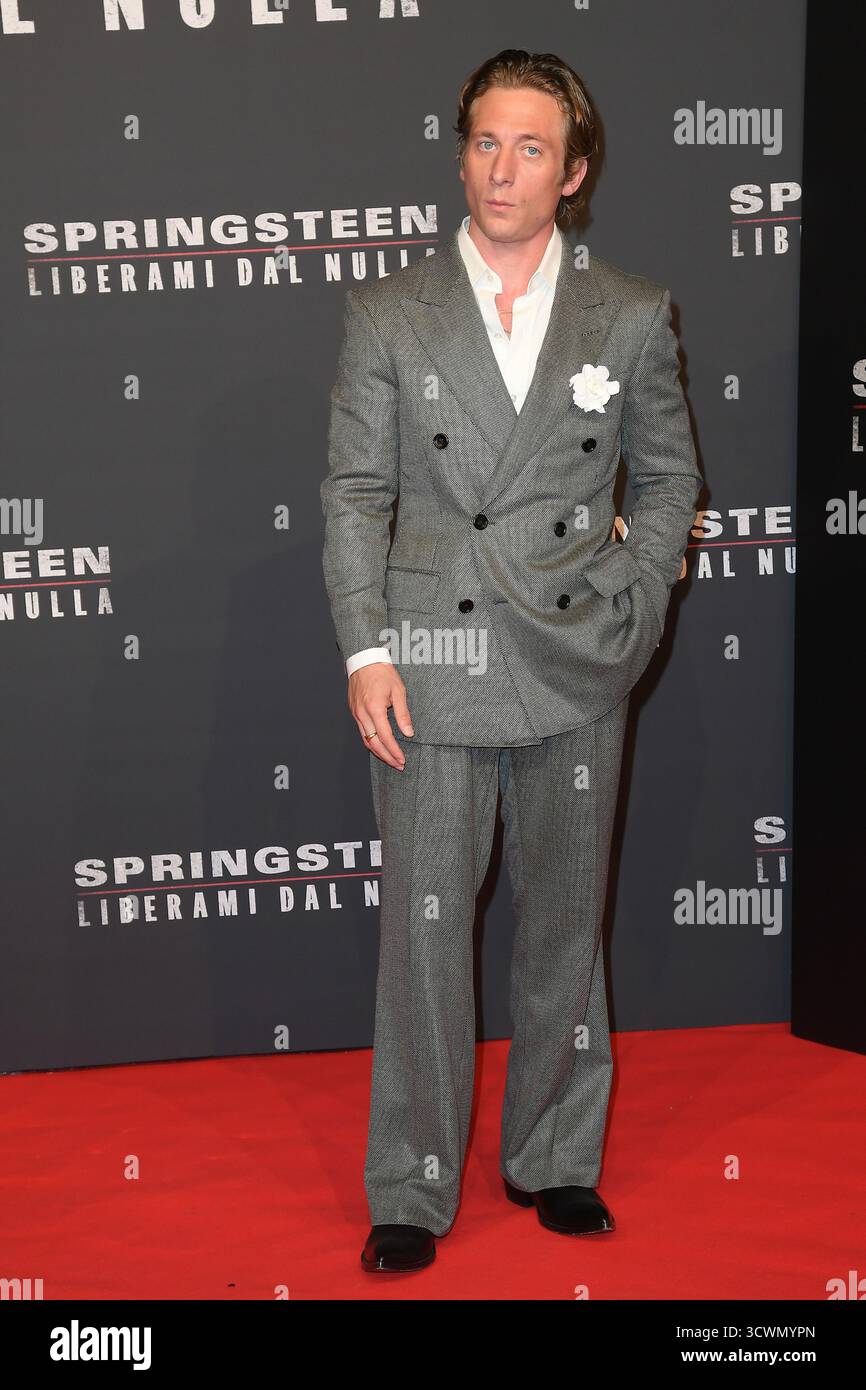 Jeremy Allen Premiere of the movie -Springsteen liberami dal nulla- The ...