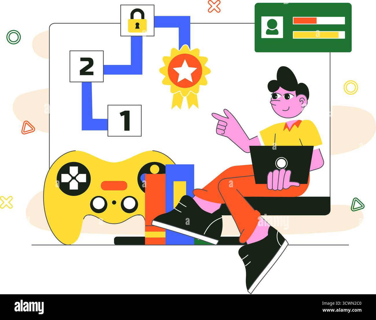 Interactive lab Stock Vector Images - Alamy