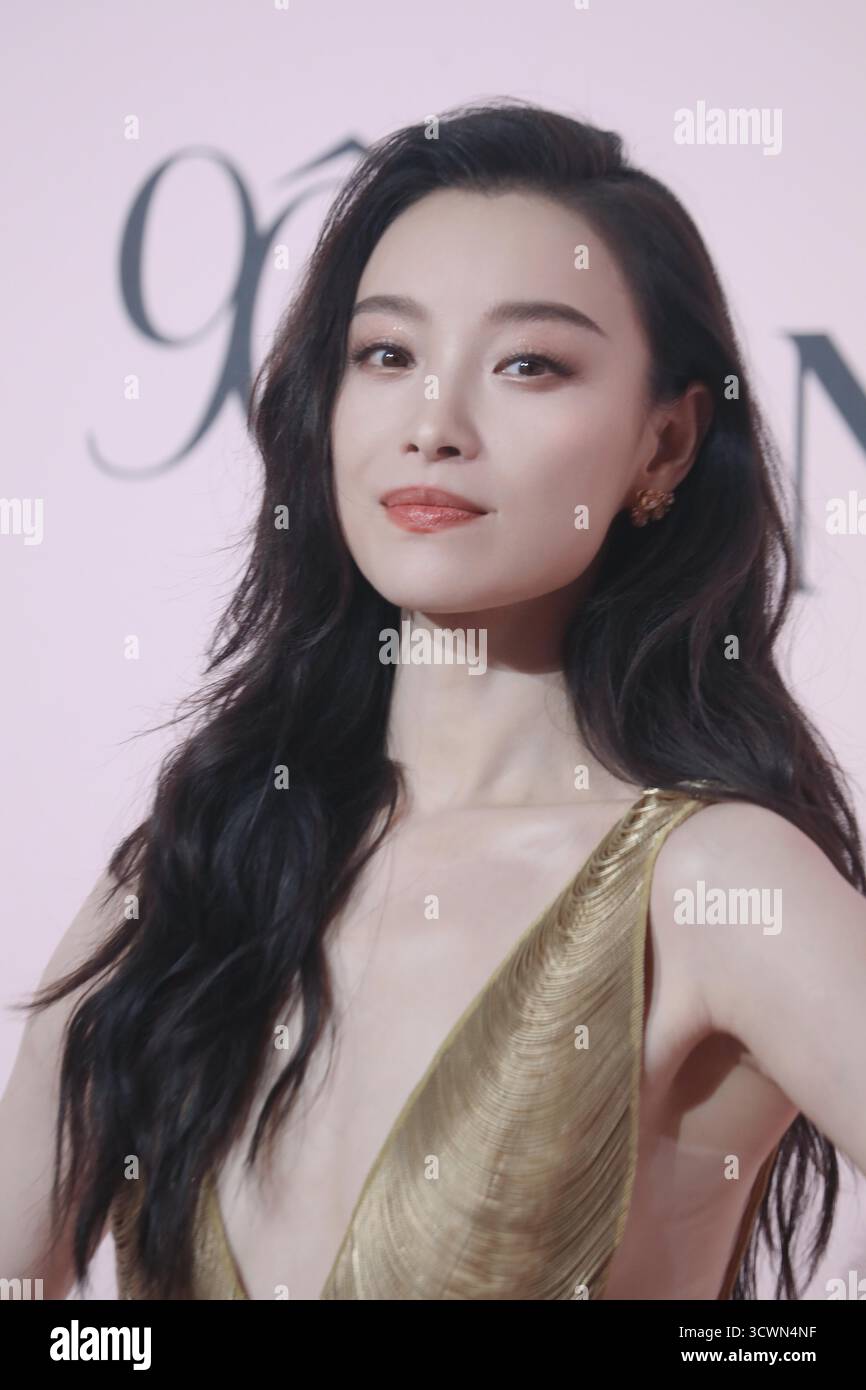 Chinese actress Ni Ni attends an activity in Shanghai, China, 10 ...