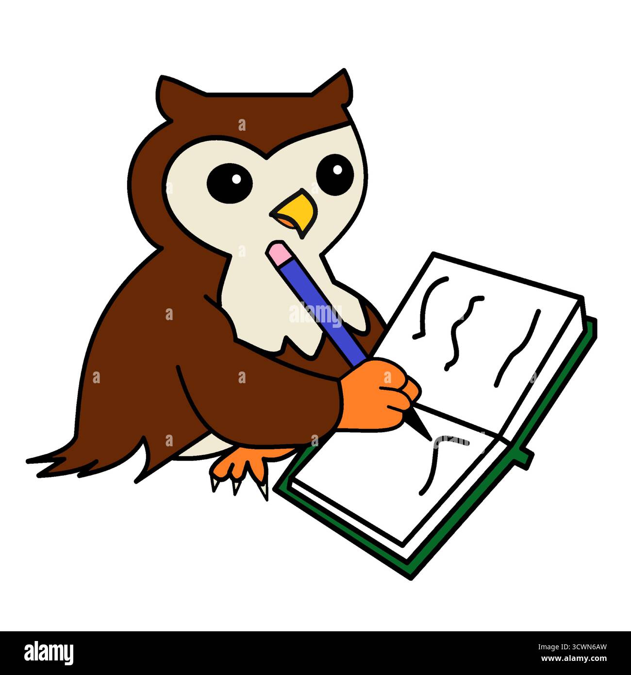 Owl educational Cut Out Stock Images & Pictures - Alamy