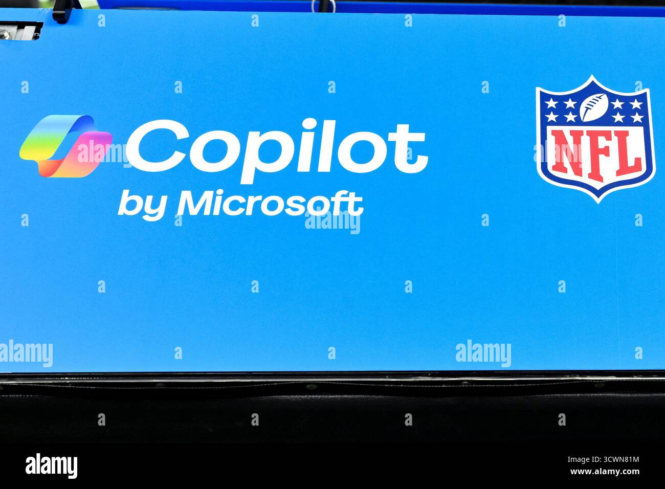 A detail view of the Copilot by Microsoft command center prior to an ...