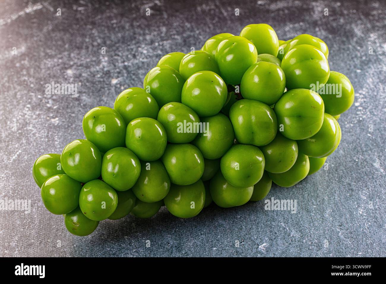 Japanese Shine Muscat big sweet grape Stock Photo - Alamy
