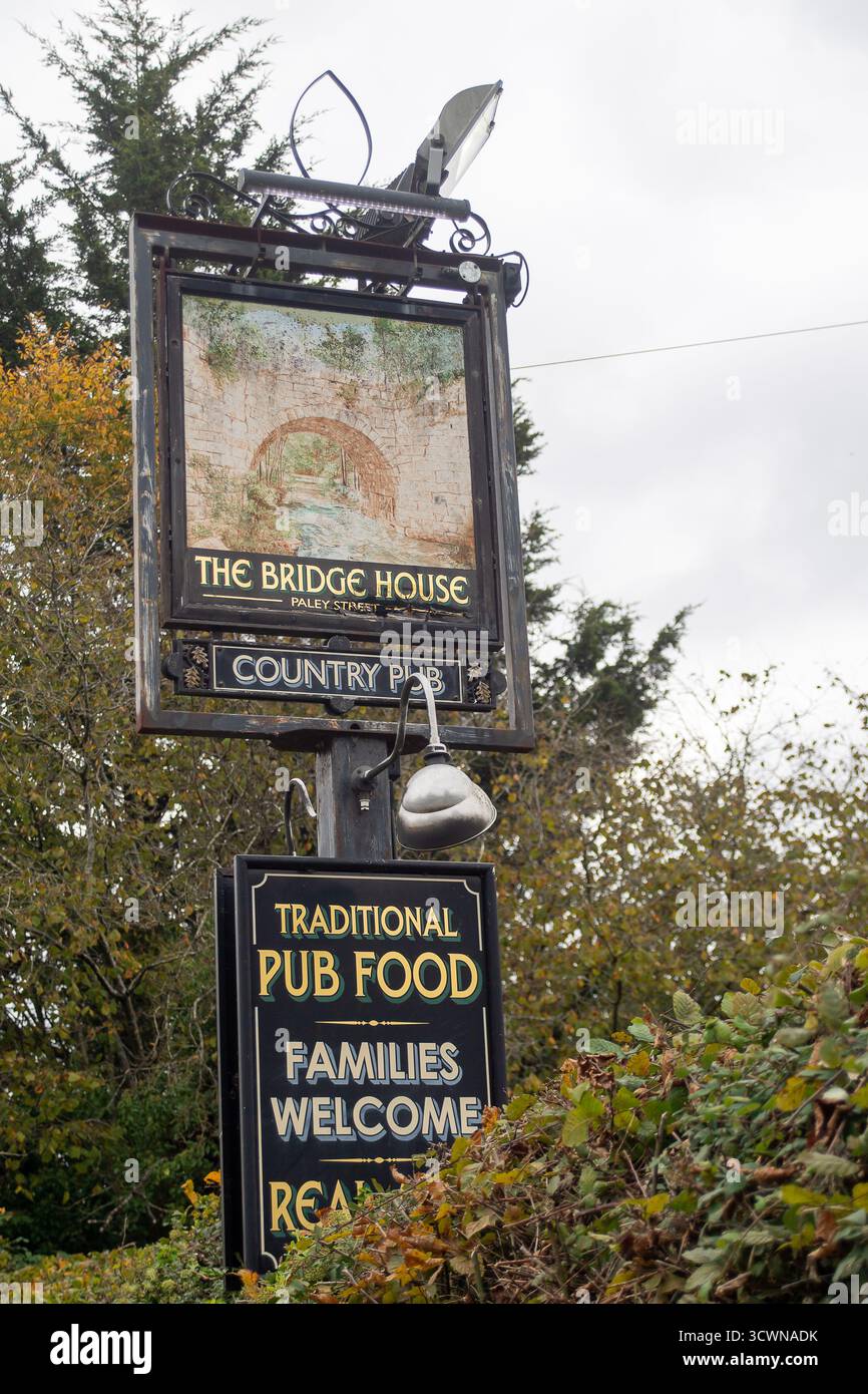 Paley Street, Berkshire, UK. 10th October 2025. The former Bridge House ...