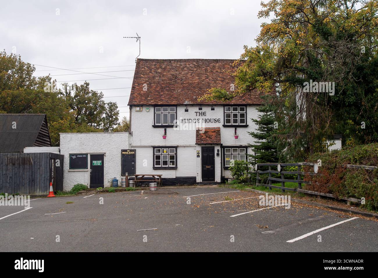 Paley Street, Berkshire, UK. 10th October 2025. The former Bridge House ...
