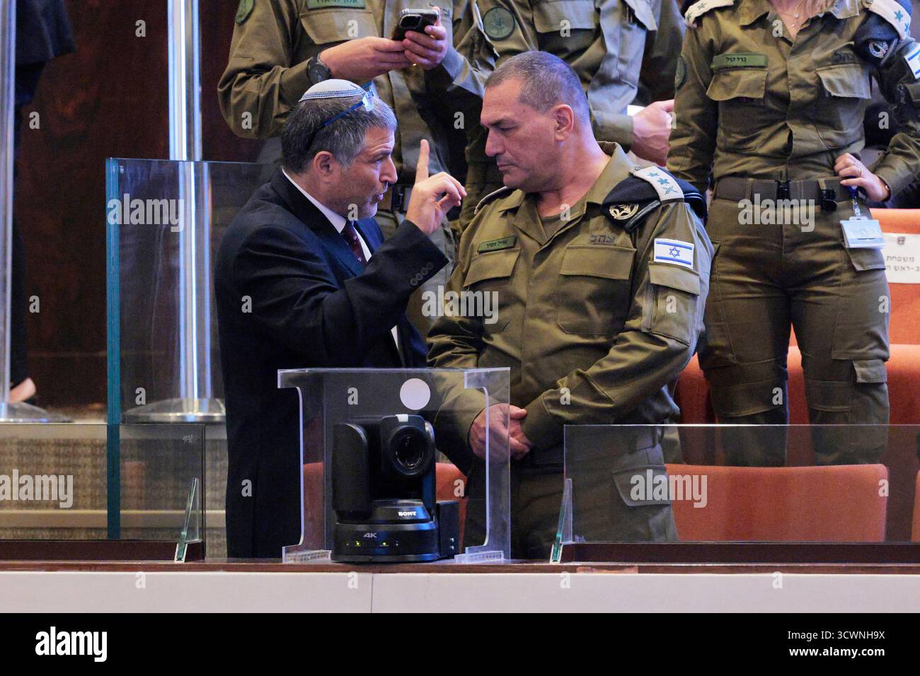 Head of the Shin Bet domestic security service Major General David Zini ...
