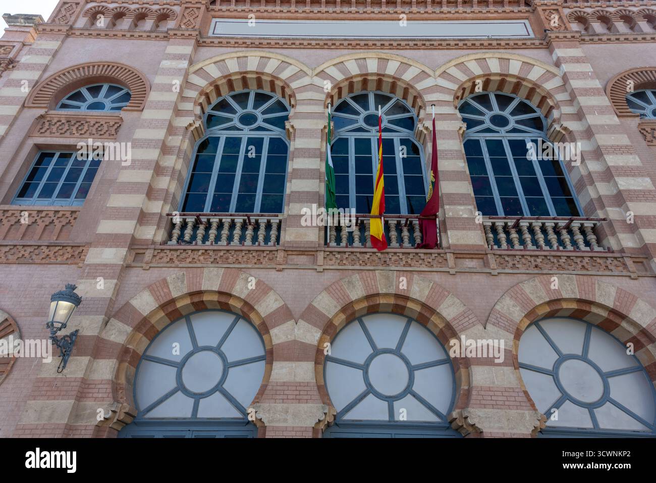 Photograph of the typical architecture of Cadiz, Andalusia, Spain ...