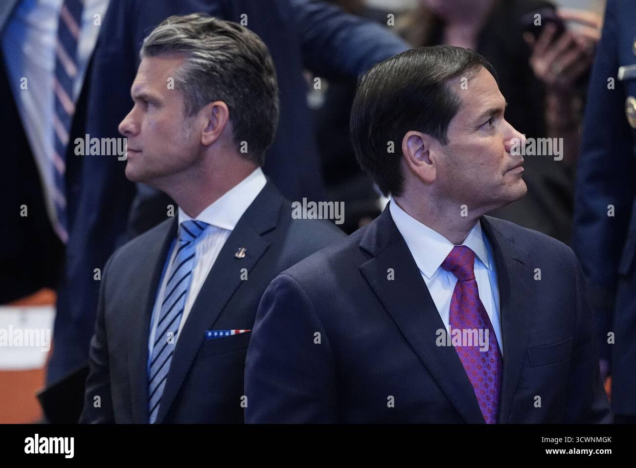 Defense Secretary Pete Hegseth and Secretary of State Marco Rubio ...