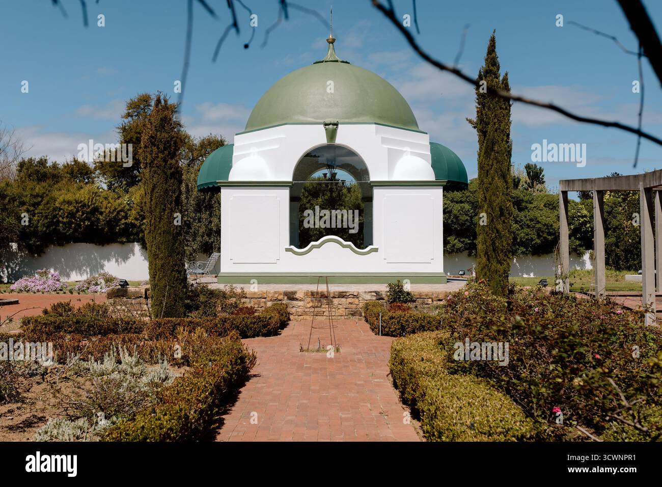 Islamic Kramat in beautiful Garden setting Stock Photo - Alamy