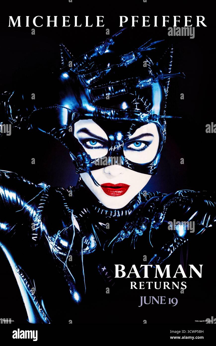 Batman Returns (1992) directed by Tim Burton and starring Michelle ...