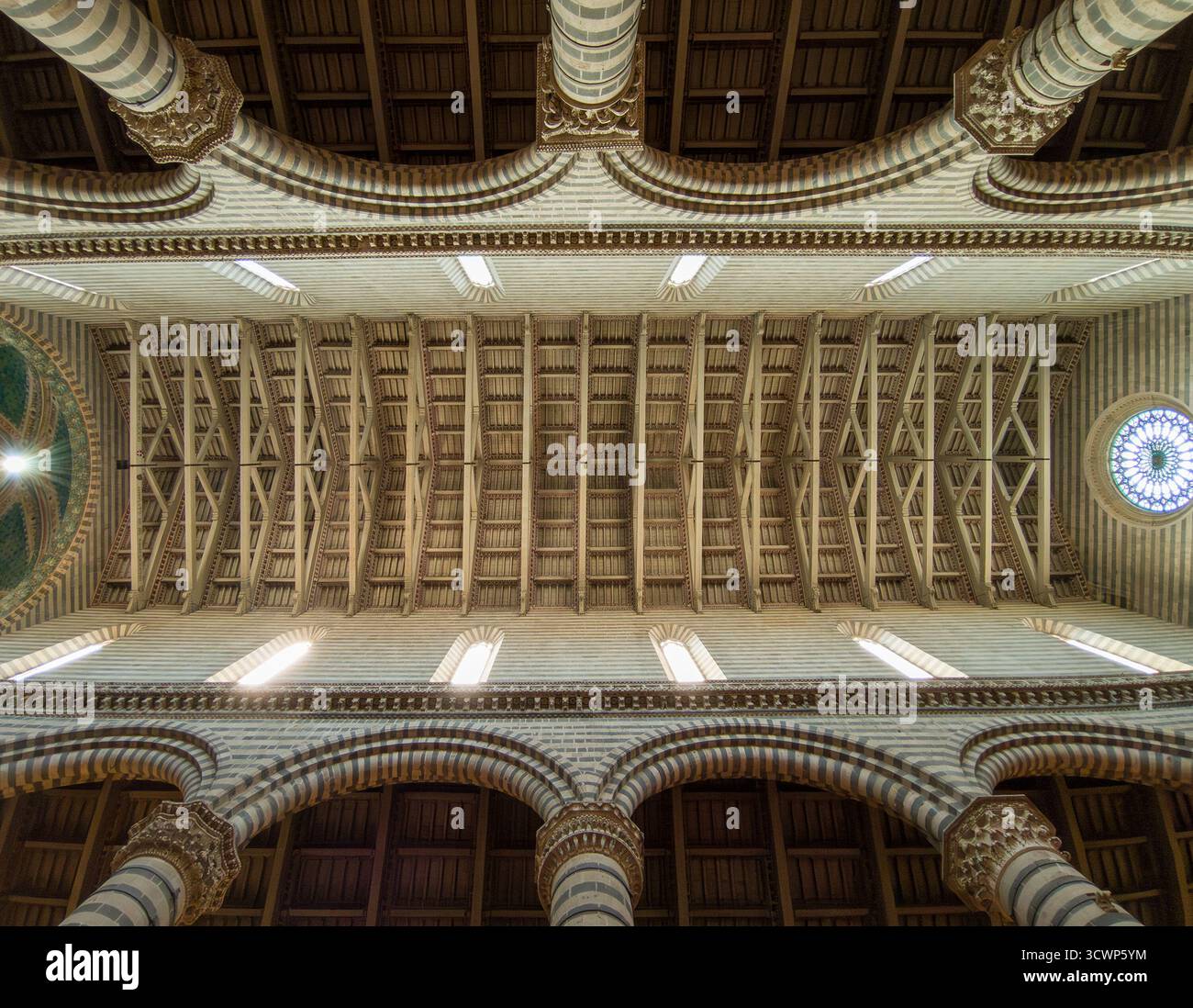 Orvieto Duomo’s wooden ceiling showcases medieval craftsmanship with ...
