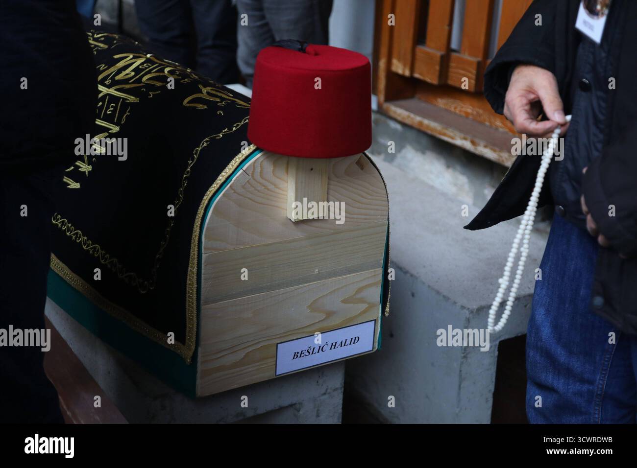 Bosnia and Herzegovina, Sarajevo, 131025. Funeral of singer Halid ...