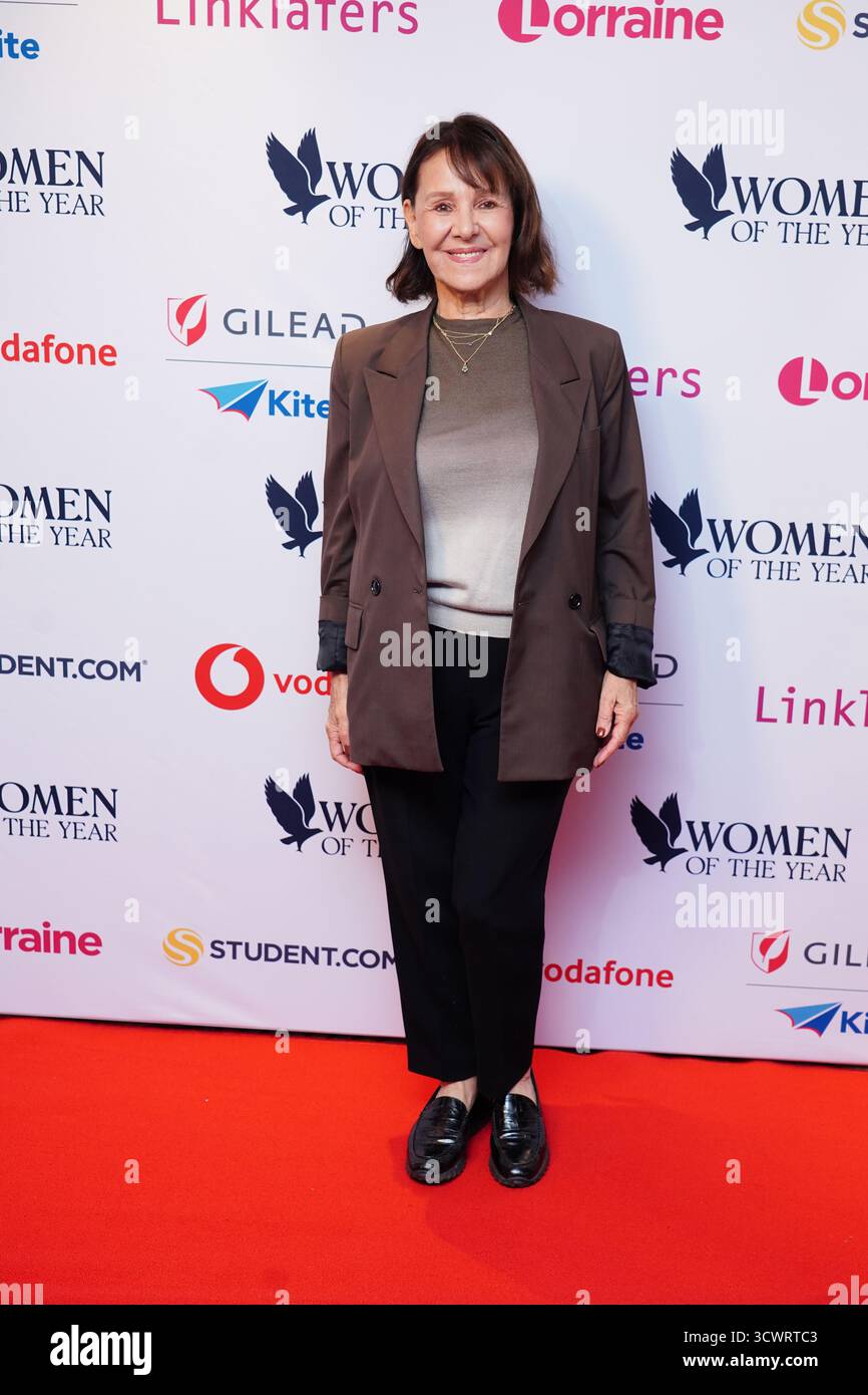 Dame Arlene Phillips arrives for the Women of the Year lunch and awards ...