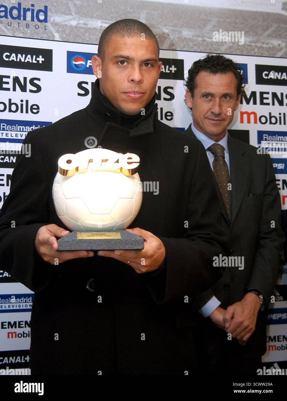 Football Player Ronaldo receives Le Prize 'Onze', Madrid, 15 November ...