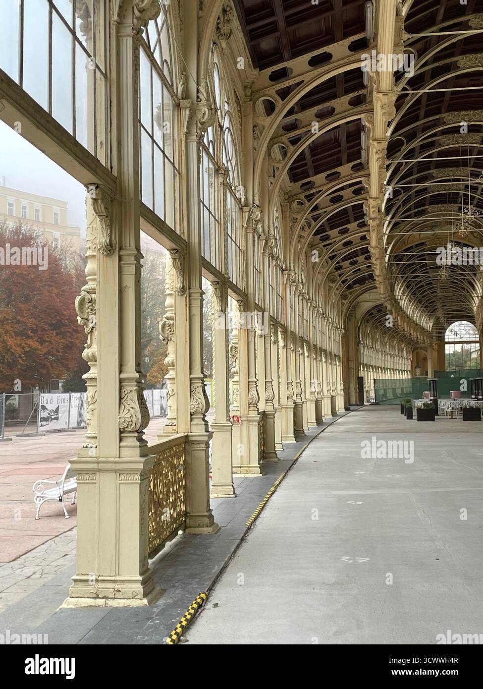 Spa pavillion in marianske lazne hi-res stock photography and images ...