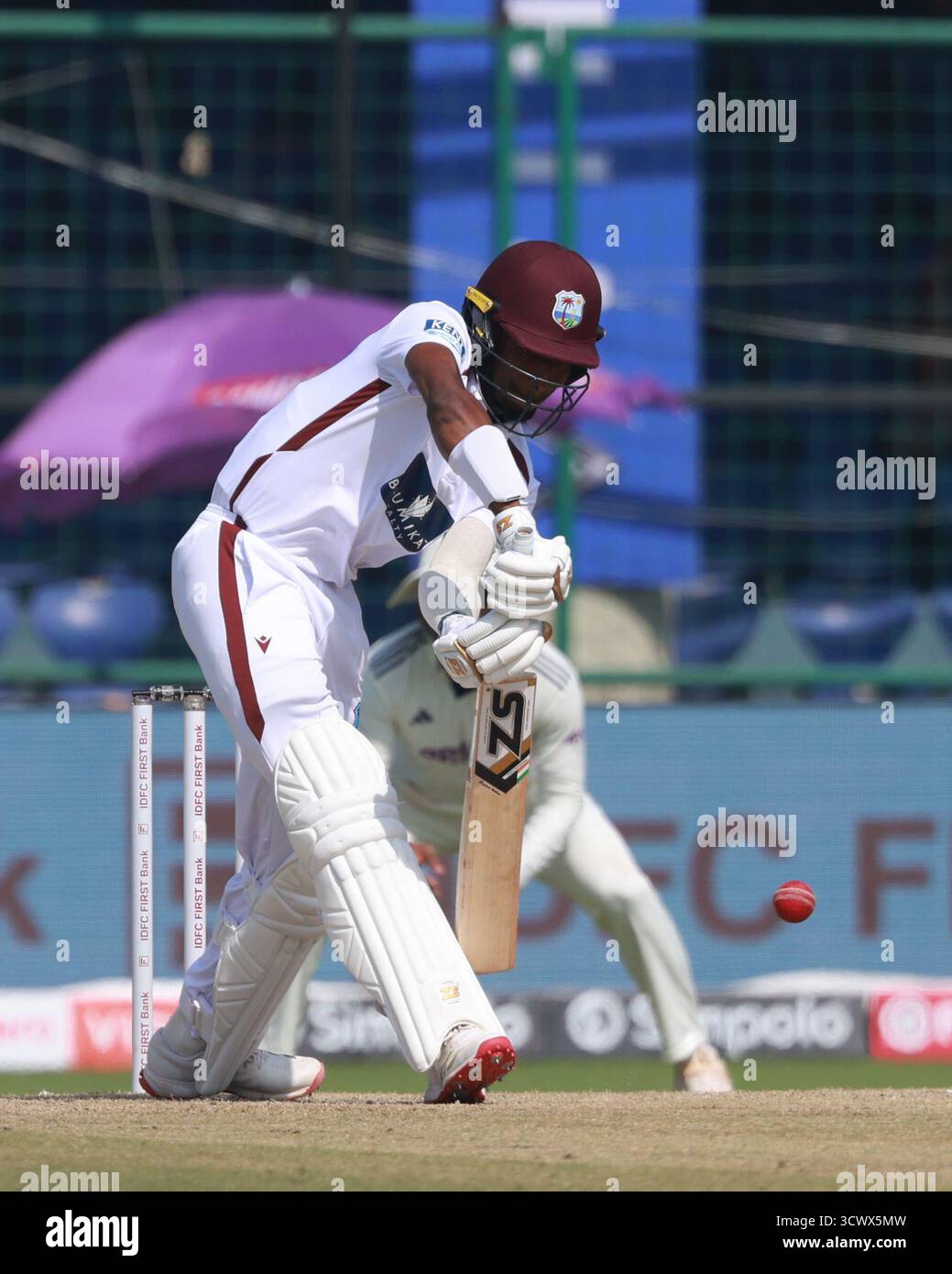 October 12, 2025, New Delhi, Delhi, India (IND: Khary Pierre of West ...