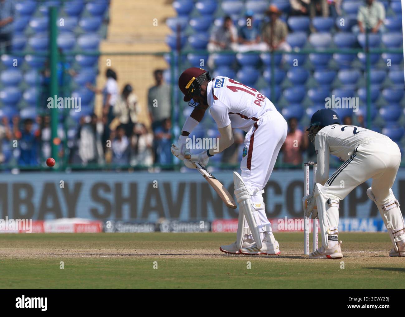 October 12, 2025, New Delhi, Delhi, India (IND: Khary Pierre of West ...