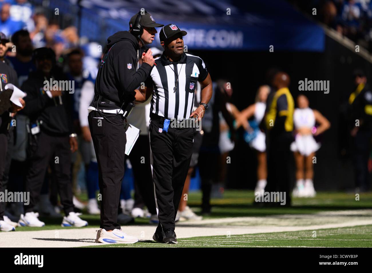 Indianapolis Colts head coach Shane Steichen on the sidelines during an ...