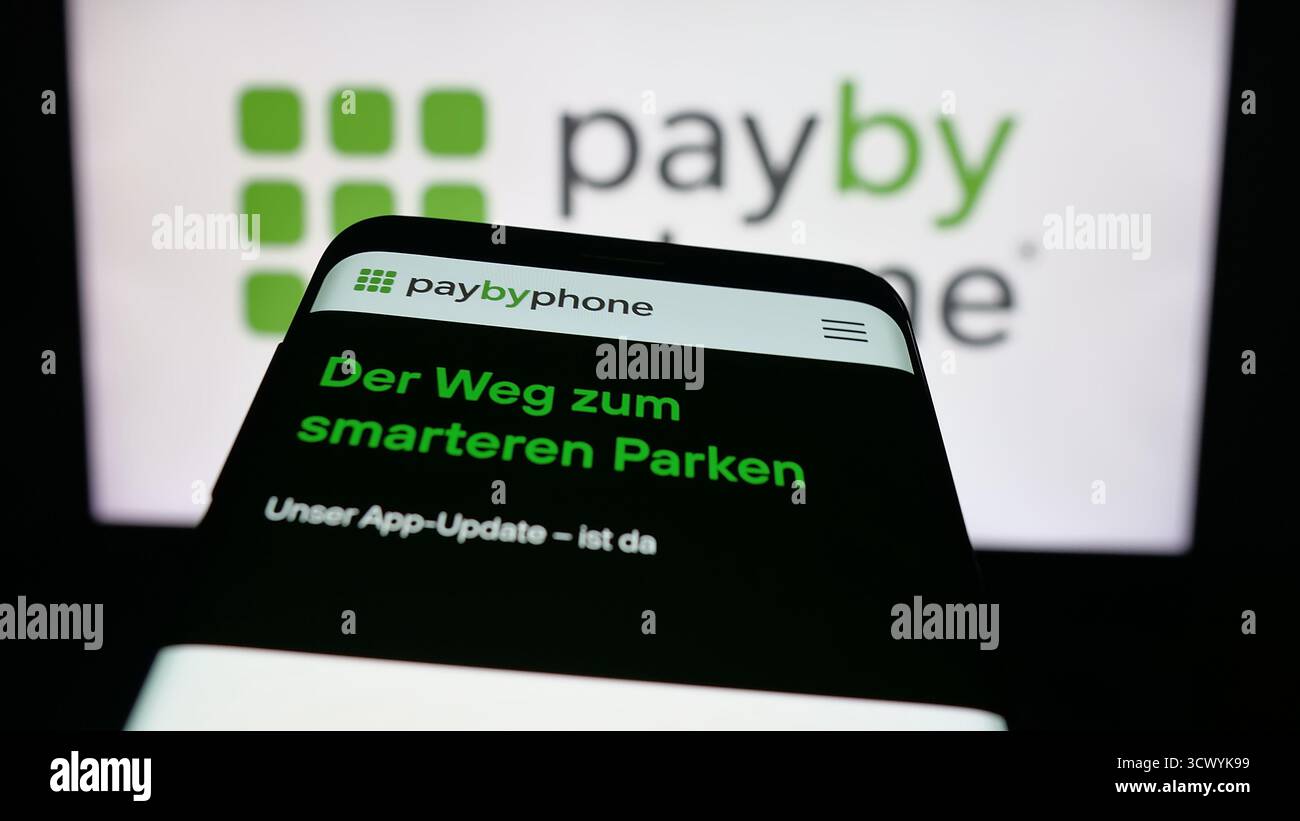 Paybyphone logo hi-res stock photography and images - Alamy