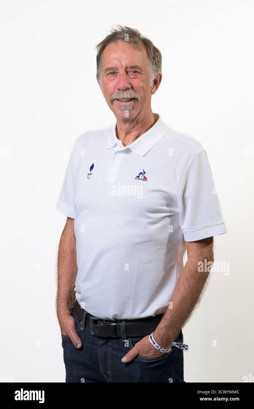 Christian Femy attends the gathering of the French Milan-Cortina team ...