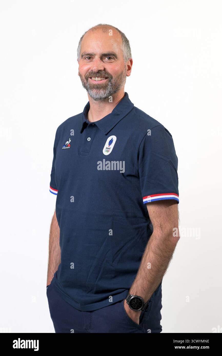 Antoine François attends the gathering of the French Milan-Cortina team ...