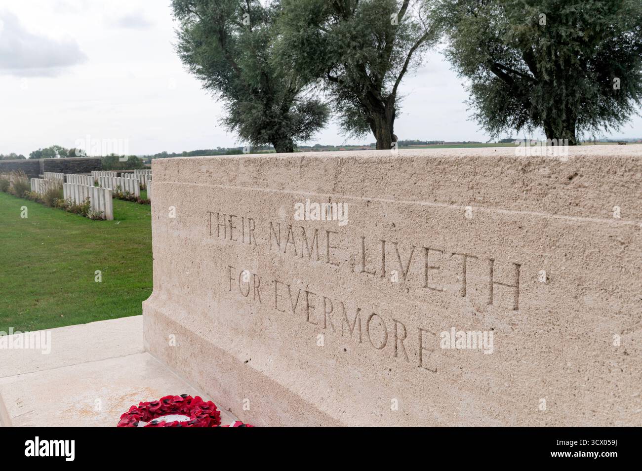 Mesen Belgium September 2025 Messines Ridge British Cemetery, a First ...