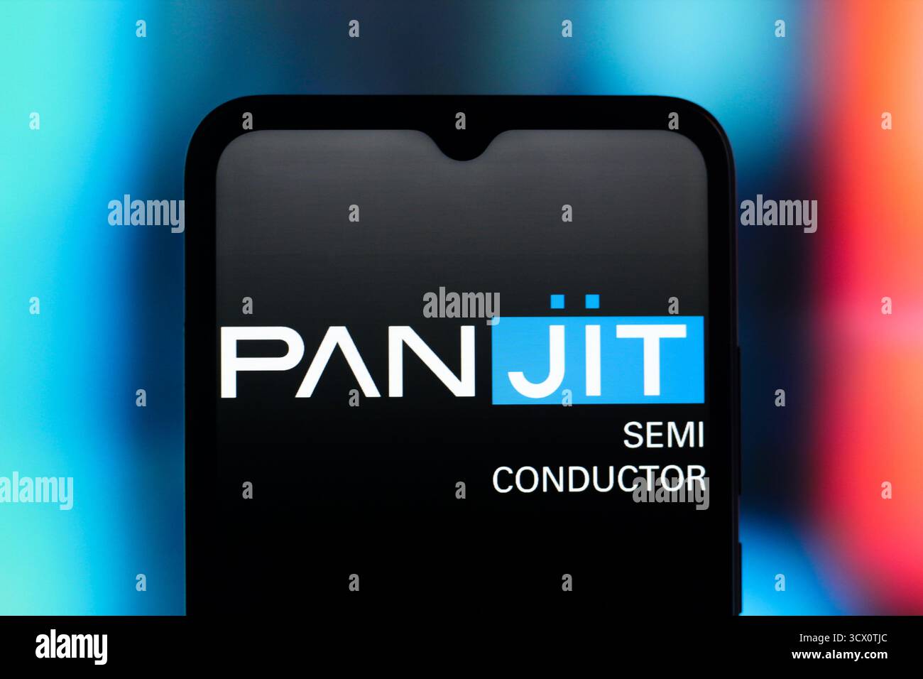 In this photo illustration, the PANJIT International (PanJit ...