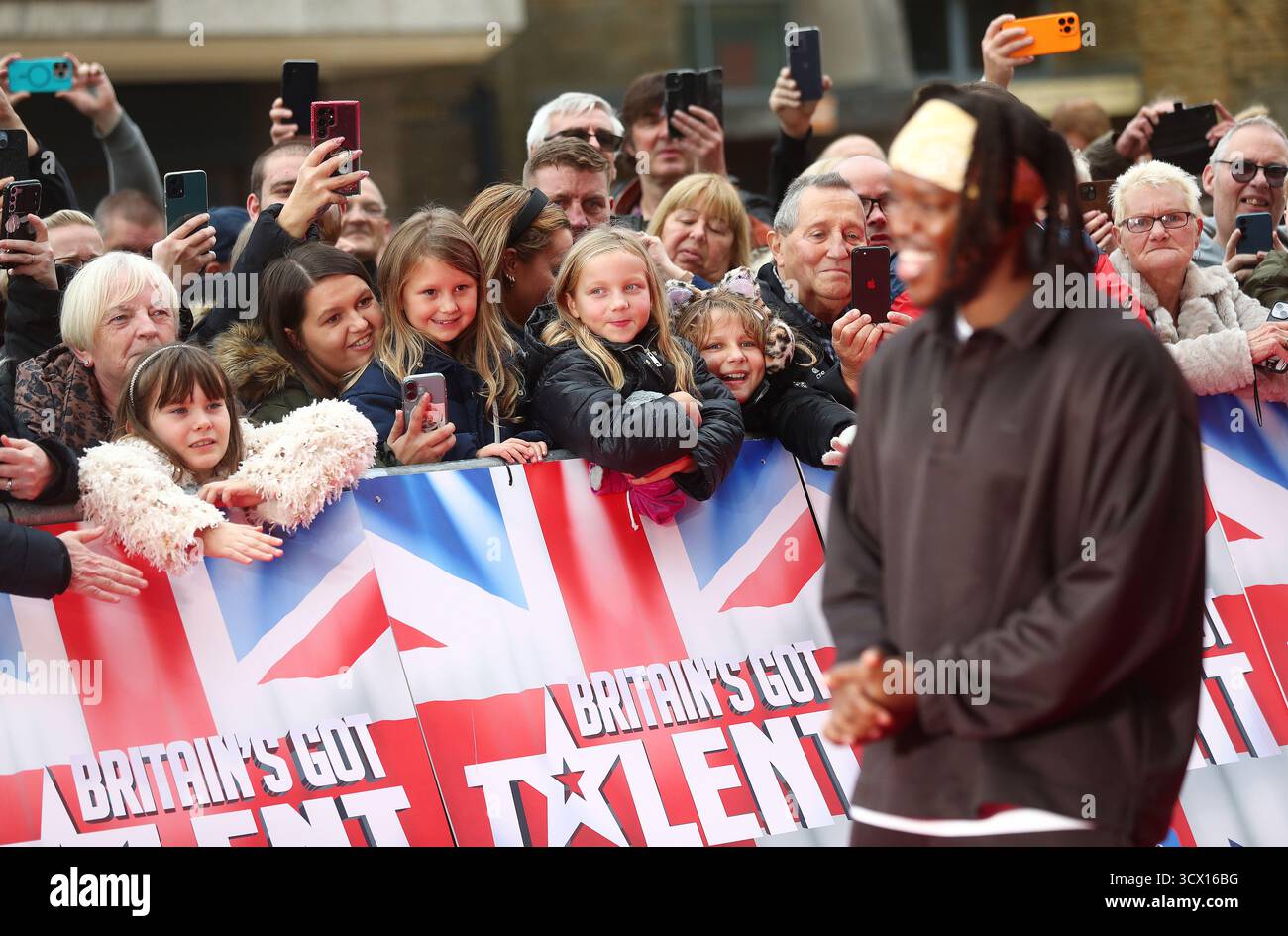 KSI arriving for the Britain's Got Talent auditions at the Winter ...