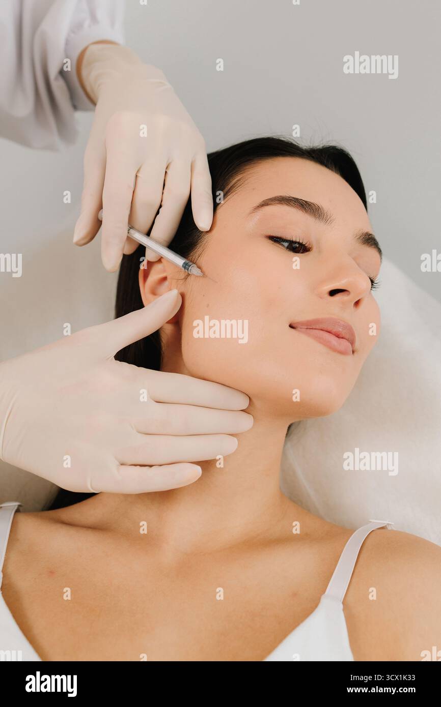 Full Face Botulinum Toxin Injection. Botulinum toxin therapy refines ...