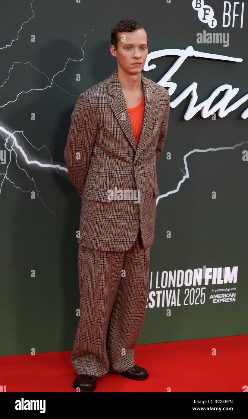 London, UK, 13th October 2025, Felix Kammerer at the UK premiere of ...