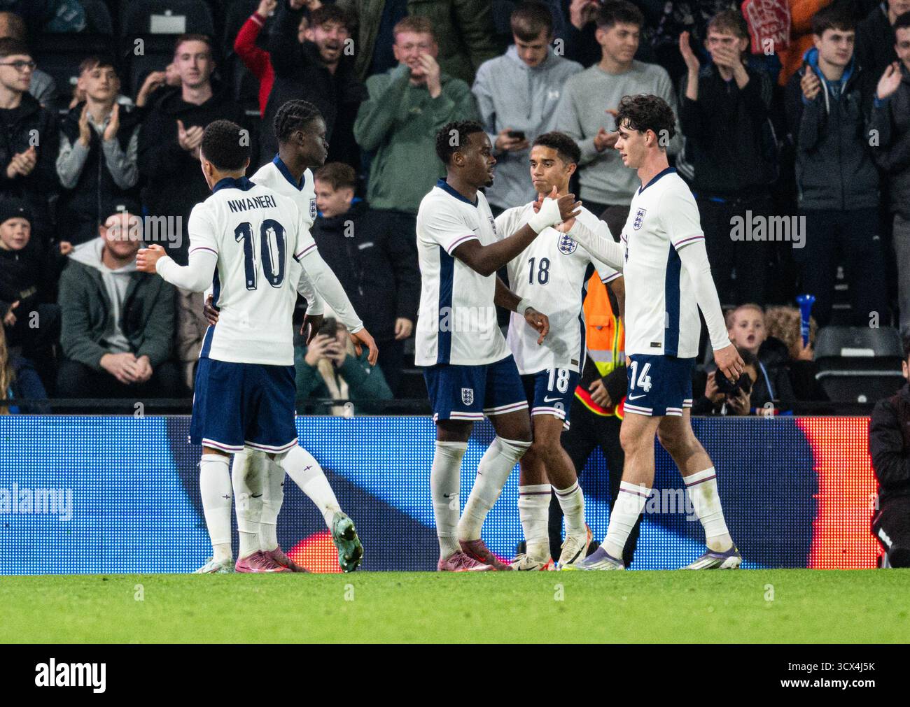 13th October 2025; Pride Park, Derby, Midlands, England; UEFA European ...