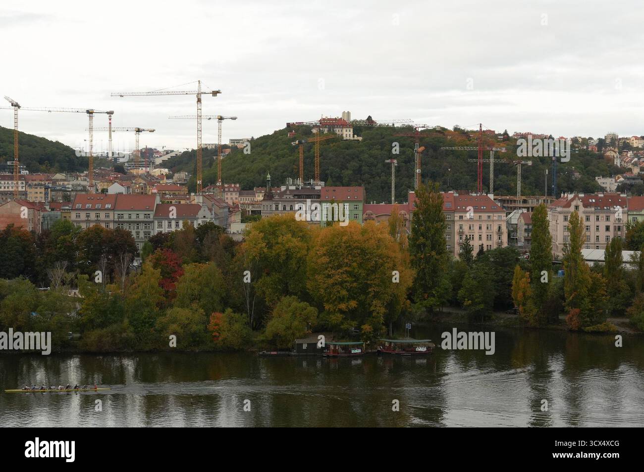 Waterfront panorama vltava river hi-res stock photography and images ...