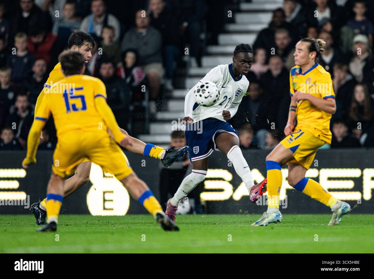 13th October 2025; Pride Park, Derby, Midlands, England; UEFA European ...