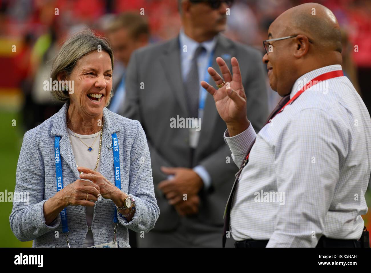 Sheila Ford Hamp, principal owner and chairwoman of the Detroit Lions ...