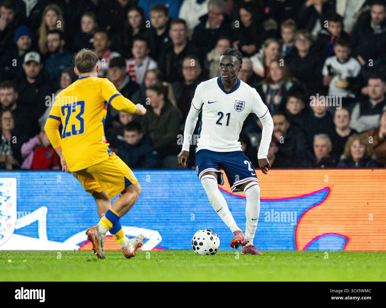 13th October 2025; Pride Park, Derby, Midlands, England; UEFA European ...