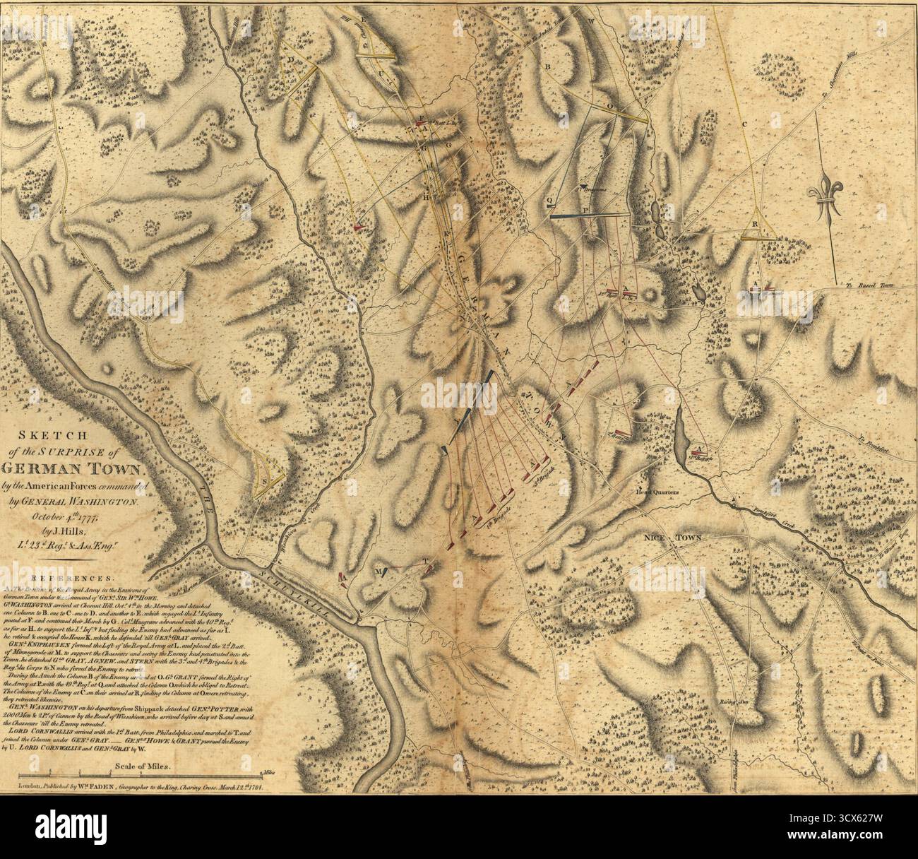 1777 map hi-res stock photography and images - Alamy