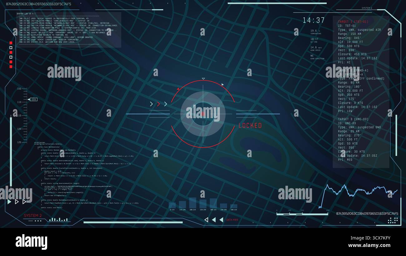 Spy interface ui overlay Stock Vector Image & Art - Alamy