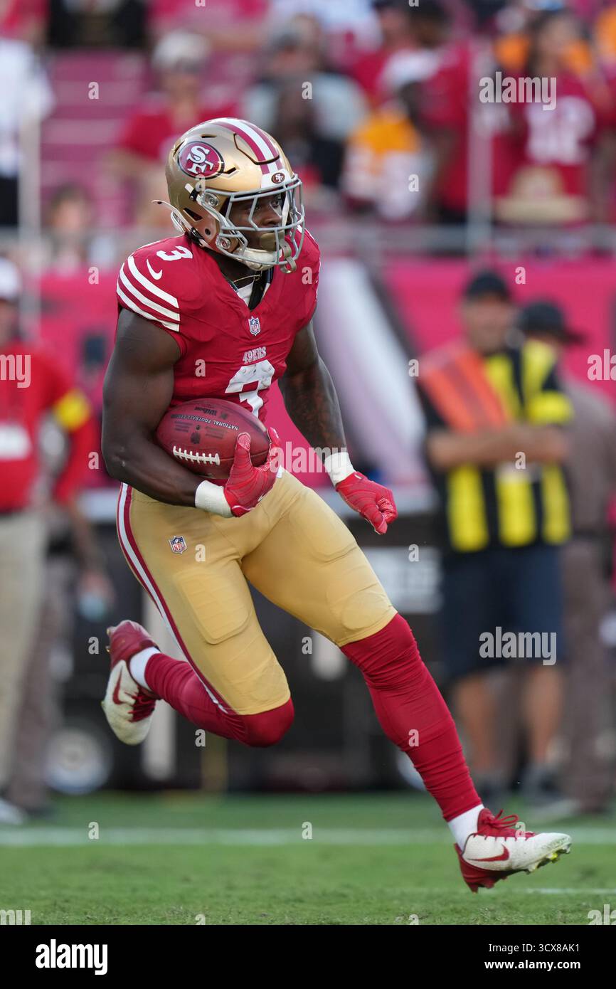 San Francisco 49ers wide receiver Robbie Chosen (3) returns a kick ...