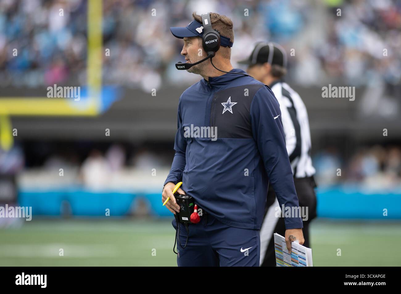 Charlotte, NC, USA. 12th Oct, 2025. North Carolina, USA; Dallas Cowboys ...