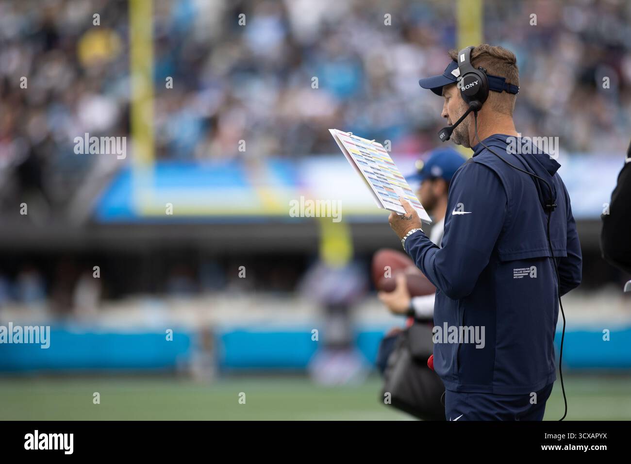 Charlotte, NC, USA. 12th Oct, 2025. North Carolina, USA; Dallas Cowboys ...