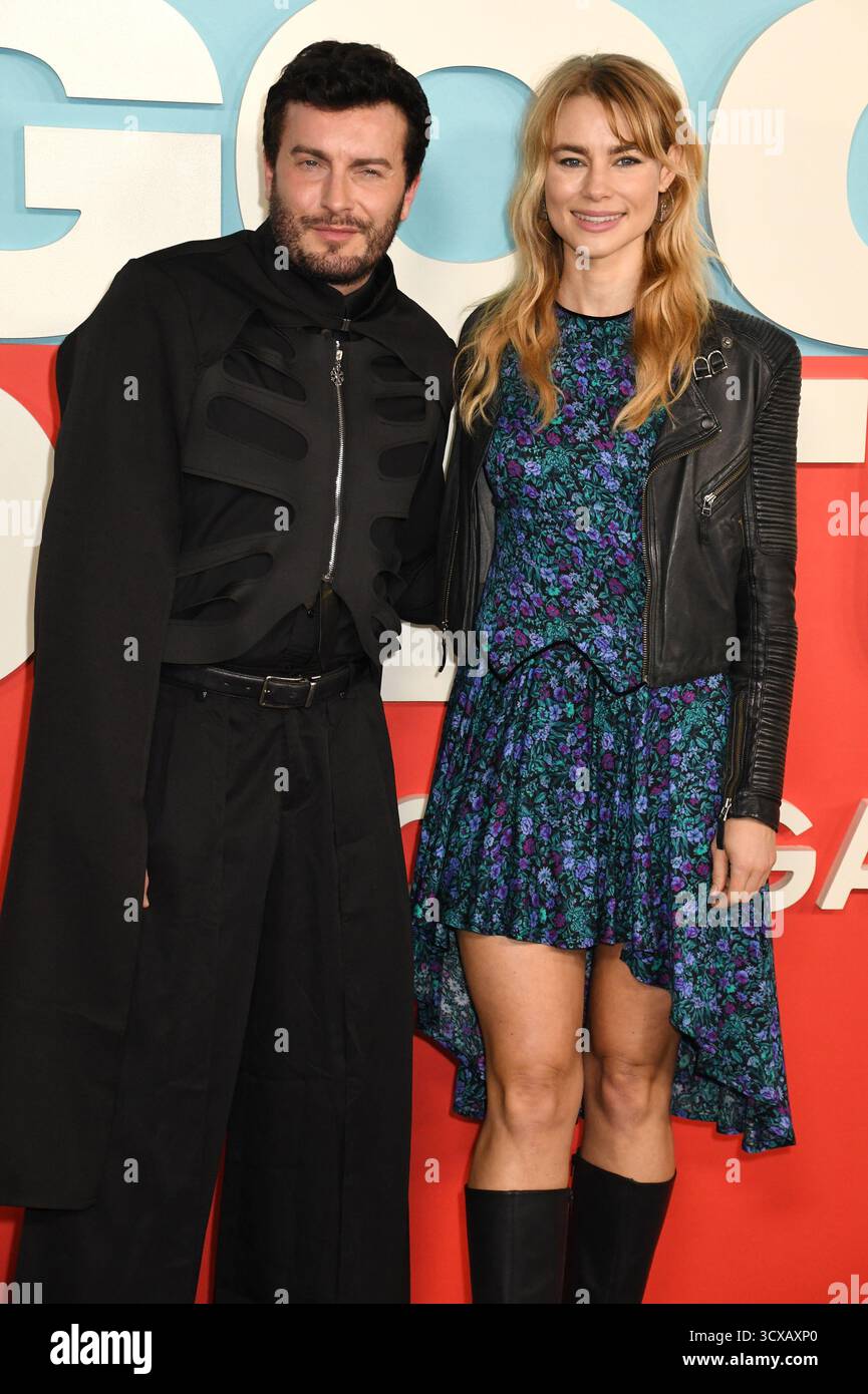 New York, NY, USA. 13th Oct, 2025. Cameron Moir and Lucy Fry at the New ...