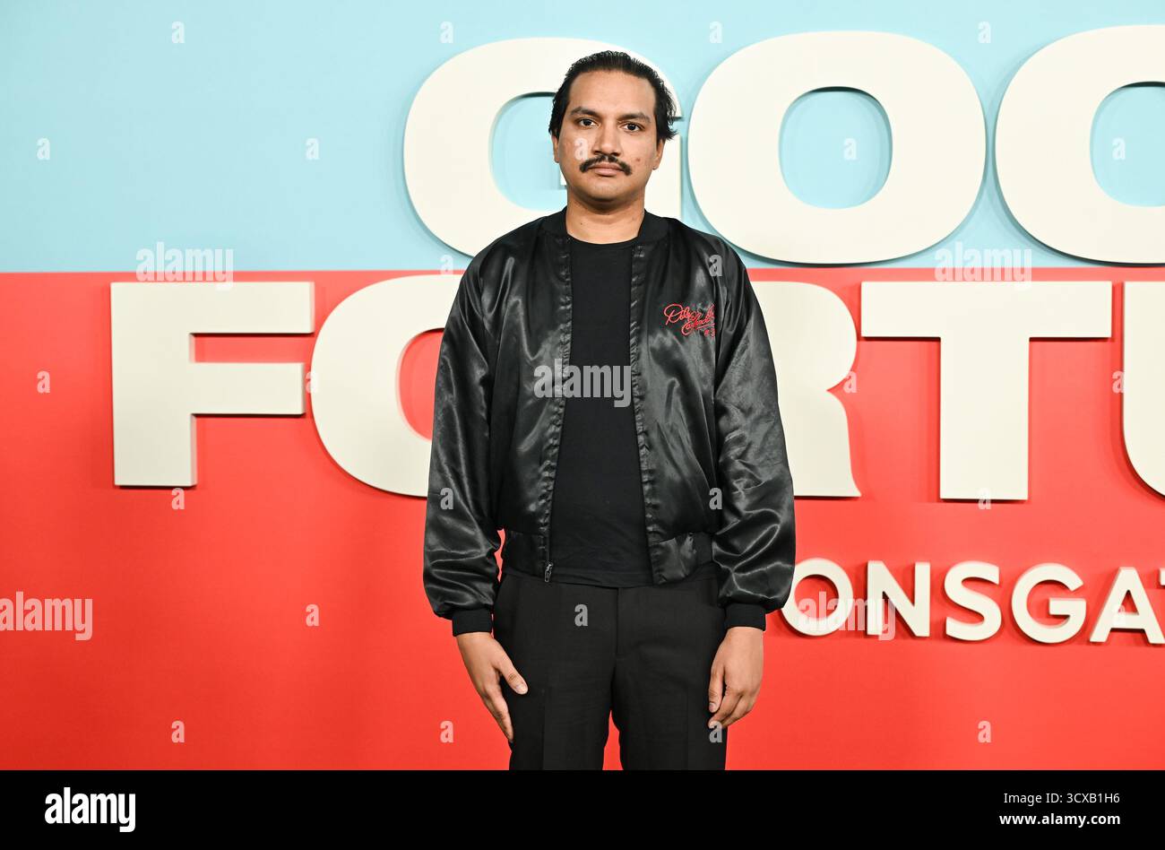 Aniz Ansari attends the special screening of "Good Fortune" at AMC ...