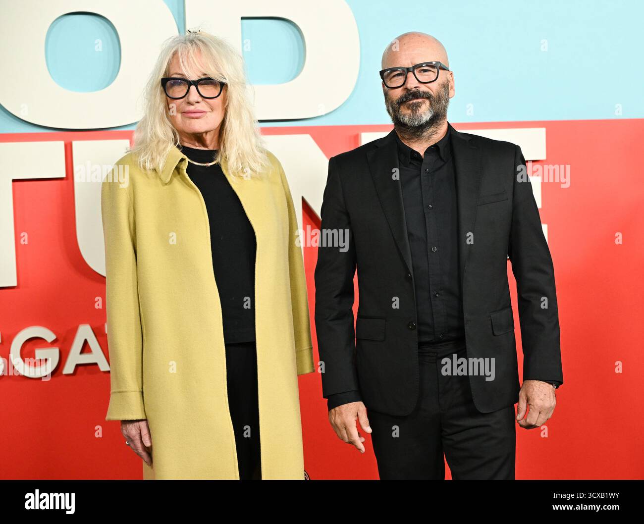 Joan Jarden, left, and Michael Arnold attend the special screening of ...