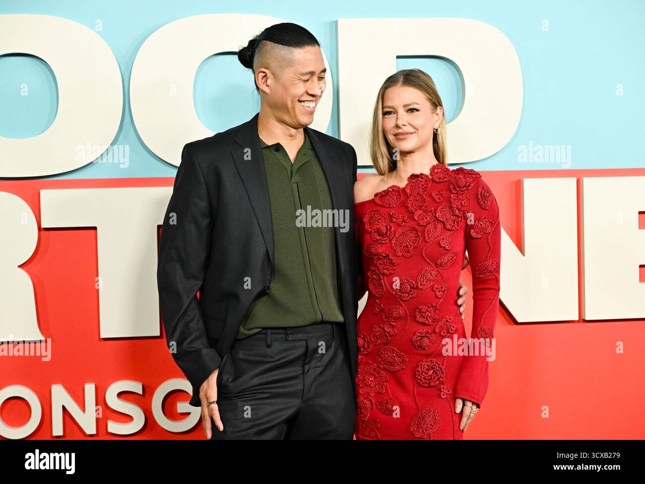 Daniel Wai, left, and Ariana Madix attend the special screening of ...