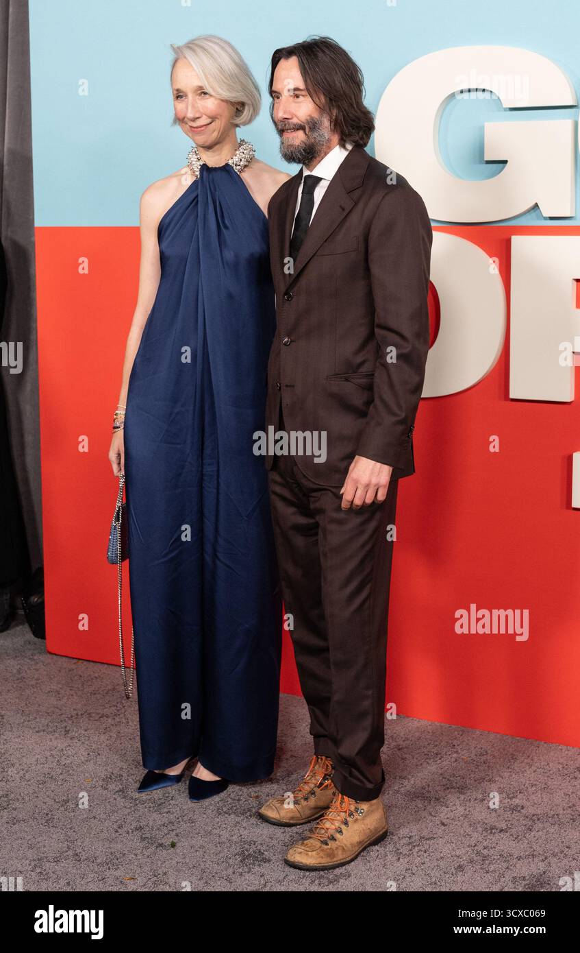 Alexandra Grant and Keanu Reeves attend Lionsgate's 'Good Fortune ...