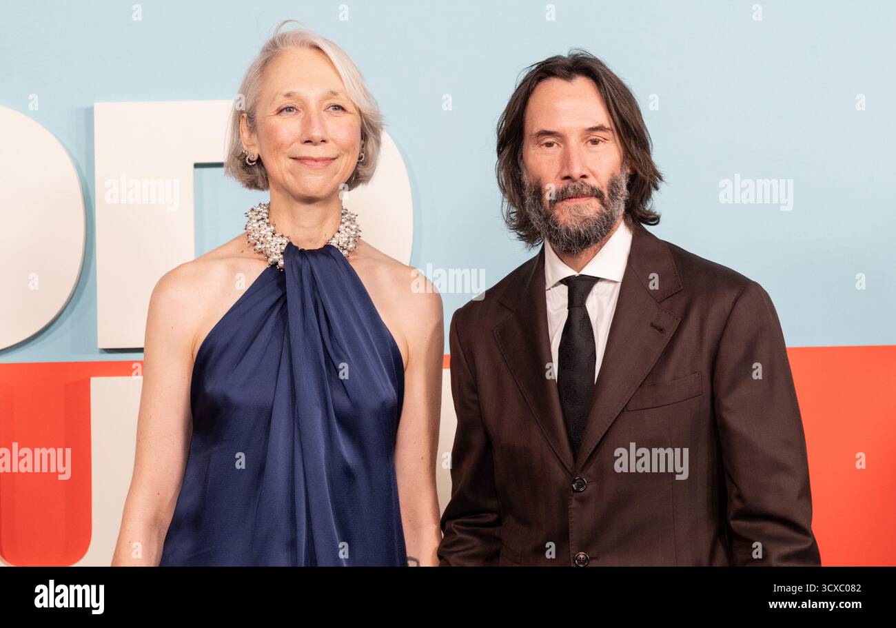 Alexandra Grant and Keanu Reeves attend Lionsgate's 'Good Fortune ...