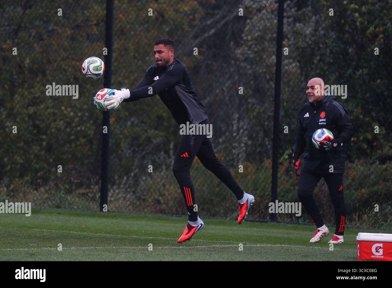 Harrison, New Jersey, USA. 13th Oct, 2025. Alvaro Montero Goalkeeper of ...