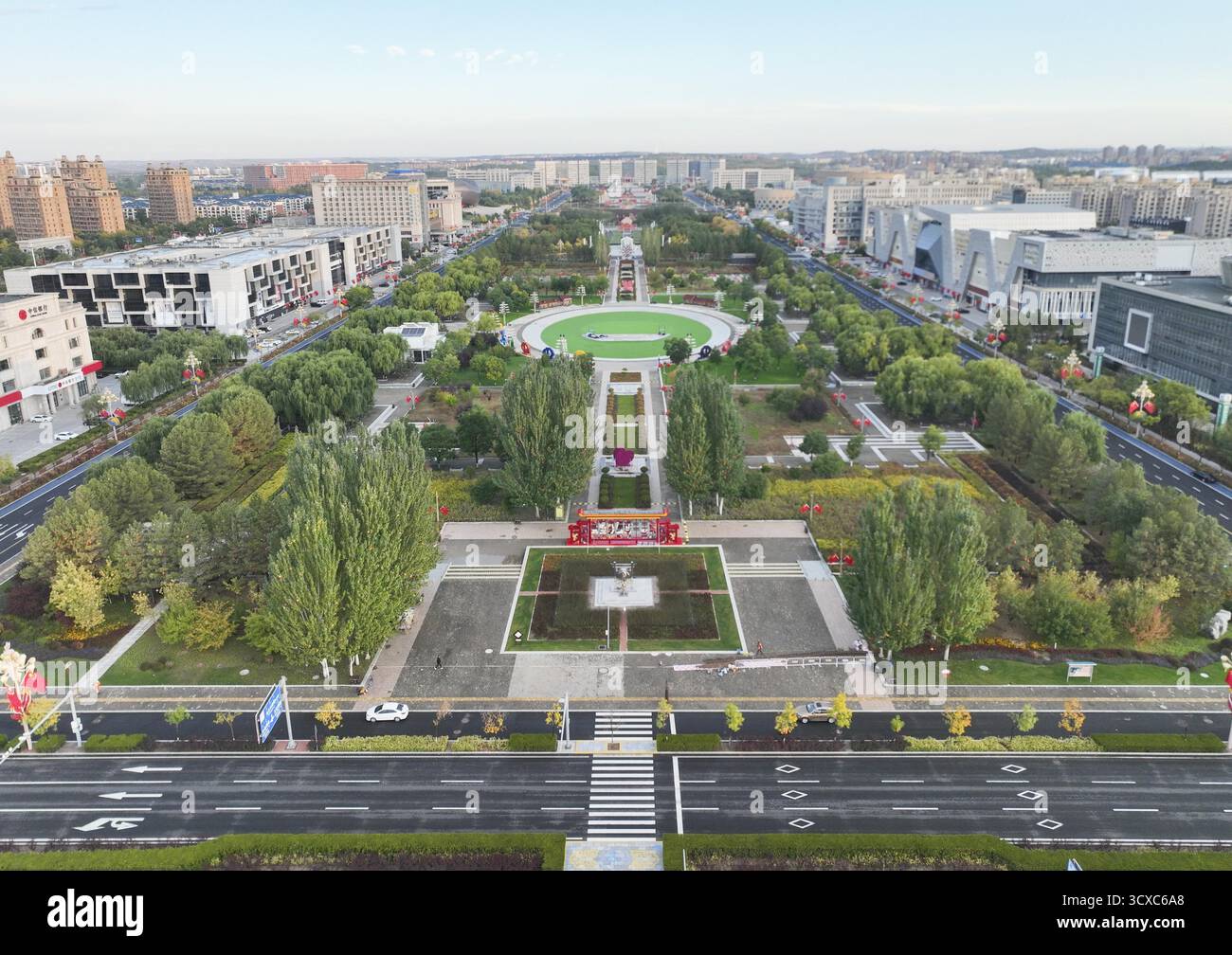 **CHINESE MAINLAND, HONG KONG, MACAU AND TAIWAN OUT** Aerial photo ...